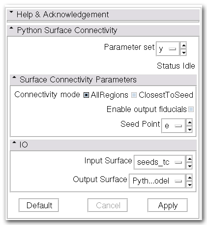 Modules:PythonSurfaceConnectivity-Documentation-3.6 - Slicer Wiki