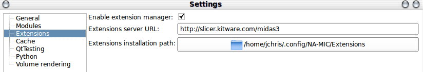 Documentation/4.10/Developers/Extensions/Server - Slicer Wiki
