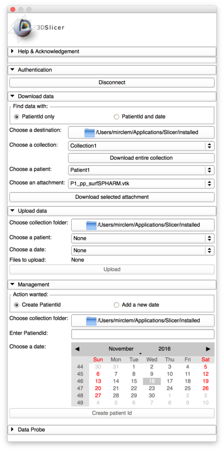 Documentation/4.8/Modules/DatabaseInteractor - Slicer Wiki