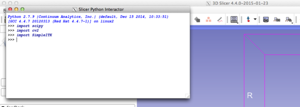 Documentation/Labs/SlicerCondaIntegration - Slicer Wiki