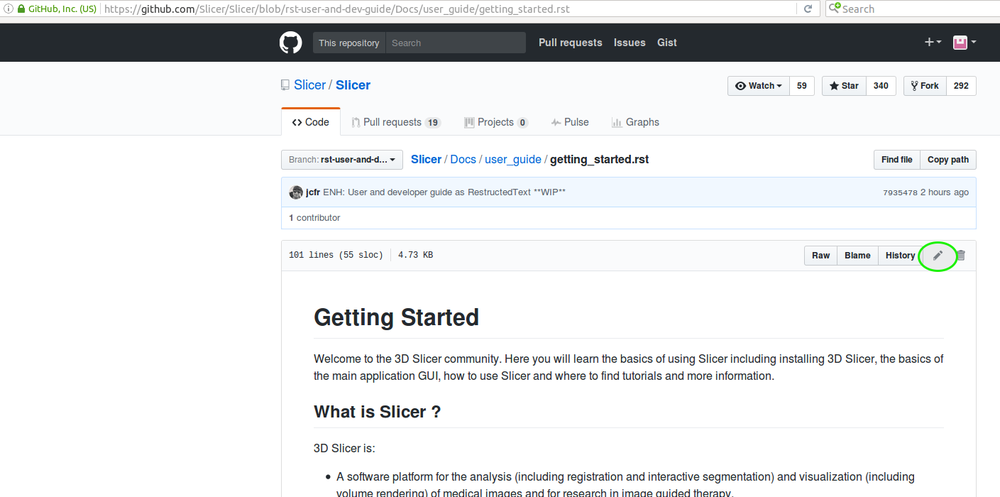 Documentation/Labs/DocumentationImprovments - Slicer Wiki