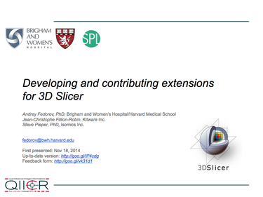 Documentation/Nightly/Training - Slicer Wiki