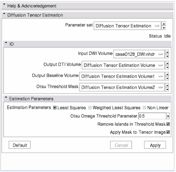 Modules:DiffusionMRIWelcome-Documentation-3.6 - Slicer Wiki