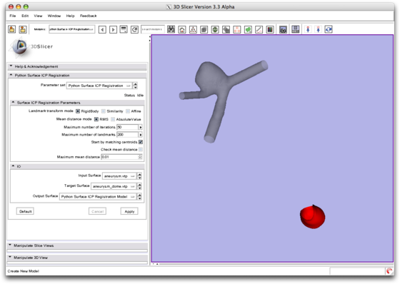 Modules:PythonSurfaceICPRegistration-Documentation-3.6 - Slicer Wiki