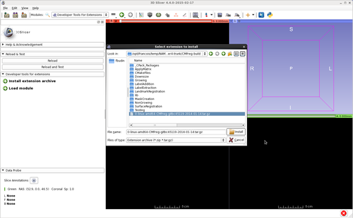 Documentation/Nightly/Modules/DeveloperToolsForExtensions - Slicer Wiki