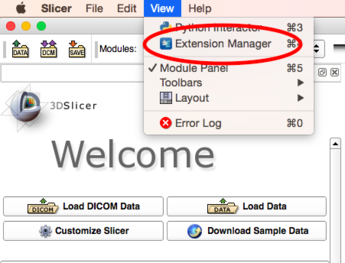 Documentation/4.2/SlicerApplication/ExtensionsManager - Slicer Wiki