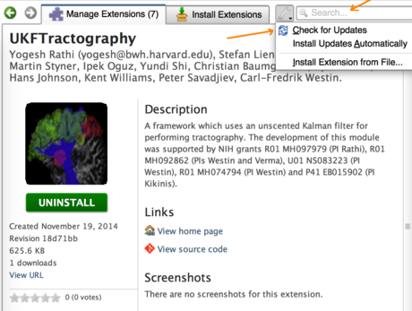 Documentation/4.4/SlicerApplication/ExtensionsManager - Slicer Wiki