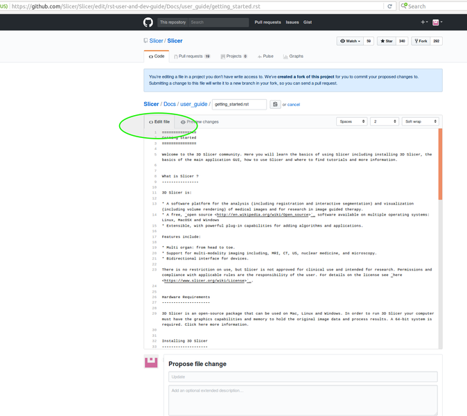 Documentation/Labs/DocumentationImprovments - Slicer Wiki