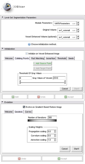 Modules:VMTKLevelSetSegmentation - Slicer Wiki