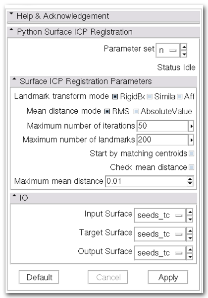 Modules:PythonSurfaceICPRegistration-Documentation-3.6 - Slicer Wiki