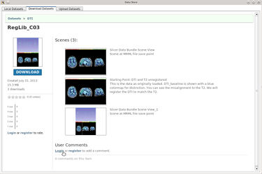 Documentation/4.10/Modules/DataStore - Slicer Wiki