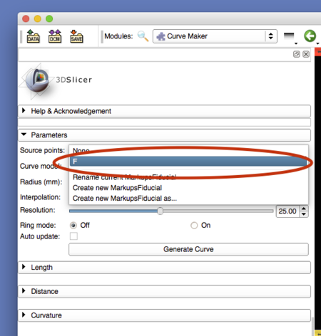 Documentation/Nightly/Extensions/CurveMaker - Slicer Wiki