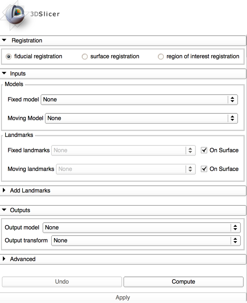 Documentation/4.4/Modules/SurfaceRegistration - Slicer Wiki
