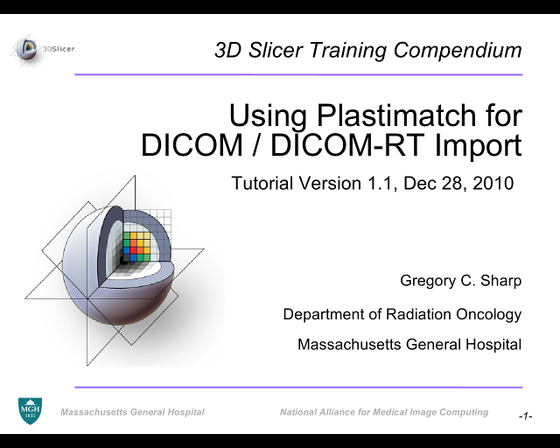 Documentation/4.5/Modules/PlmDICOMRTImport - Slicer Wiki