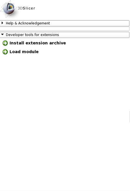 Documentation/Nightly/Modules/DeveloperToolsForExtensions - Slicer Wiki